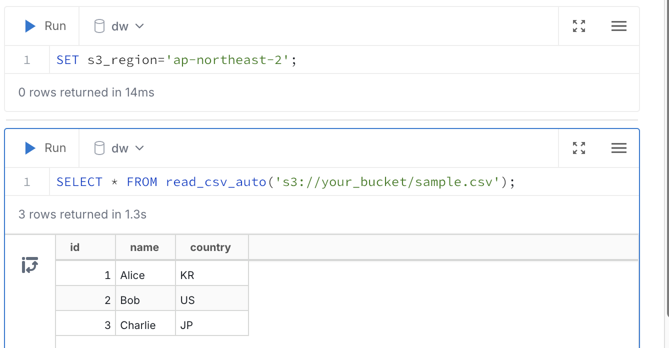 Build Your Own Data Warehouse with DuckDB + S3 - DEV AnythinG